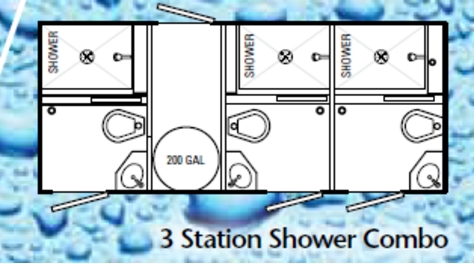 Combination Shower > Floor Plans | JAG Mobile Solutions | Mobile ...