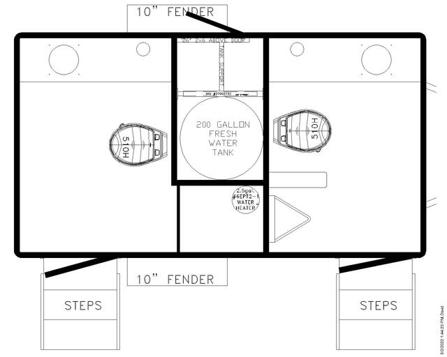 Porta-Lisa XT12 12ft > Floor Plans | JAG Mobile Solutions | Mobile ...